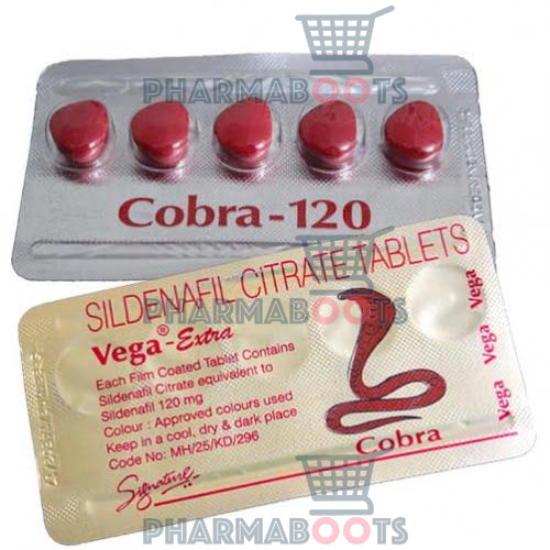 Αγοράστε Vega Extra Cobra Δισκίο 120mg Χωρίς Συνταγή Στην Ελλάδα